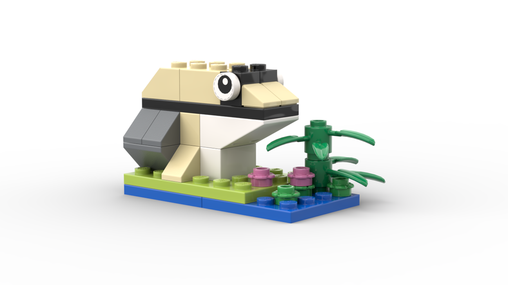 LEGO MOC 11021 Frog by Lenarex | Rebrickable - Build with LEGO