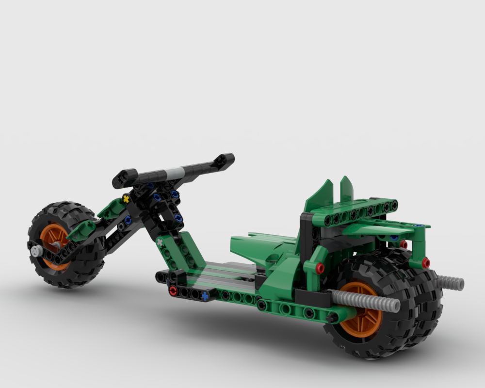 Lego Moc Chopper 42149 Alternative By Erikgs Rebrickable Build