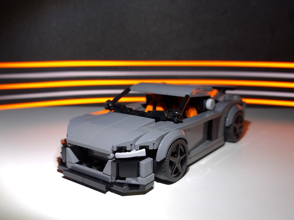 LEGO MOC Audi R8 by koenkunbricks | Rebrickable - Build with LEGO