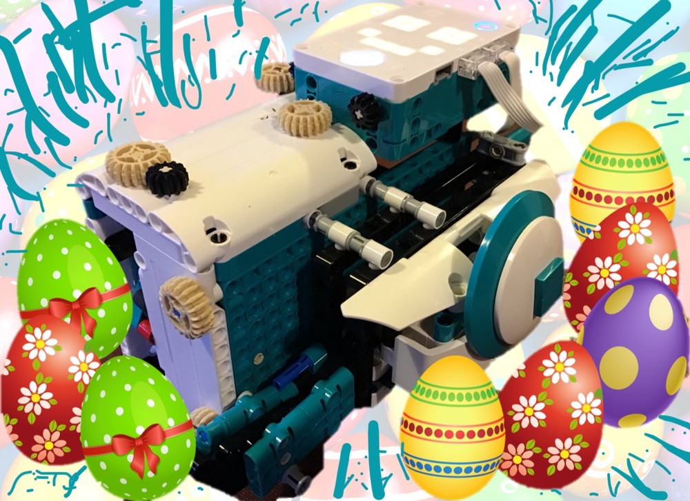 LEGO MOC Mini chocolate egg dispenser 51515 by AmberCat | Rebrickable ...