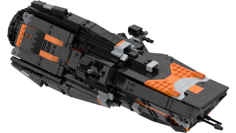 LEGO MOC The Expanse Morrigan Class 4 x Ships (MRCN Scipio Africanus ...