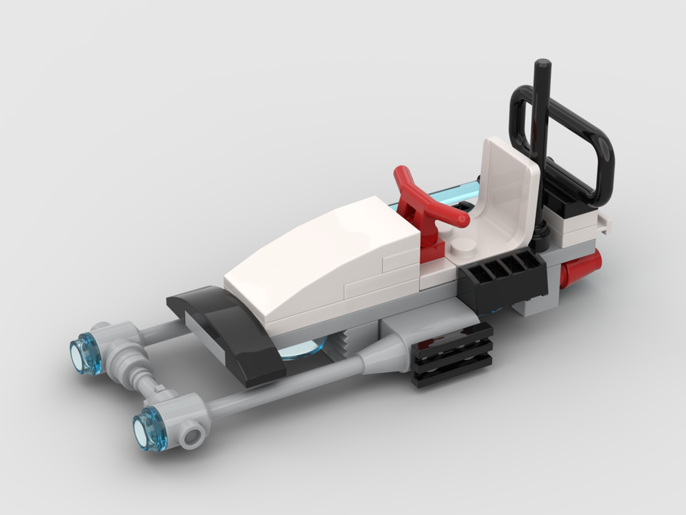 LEGO MOC Hover Bike by DrewG | Rebrickable - Build with LEGO