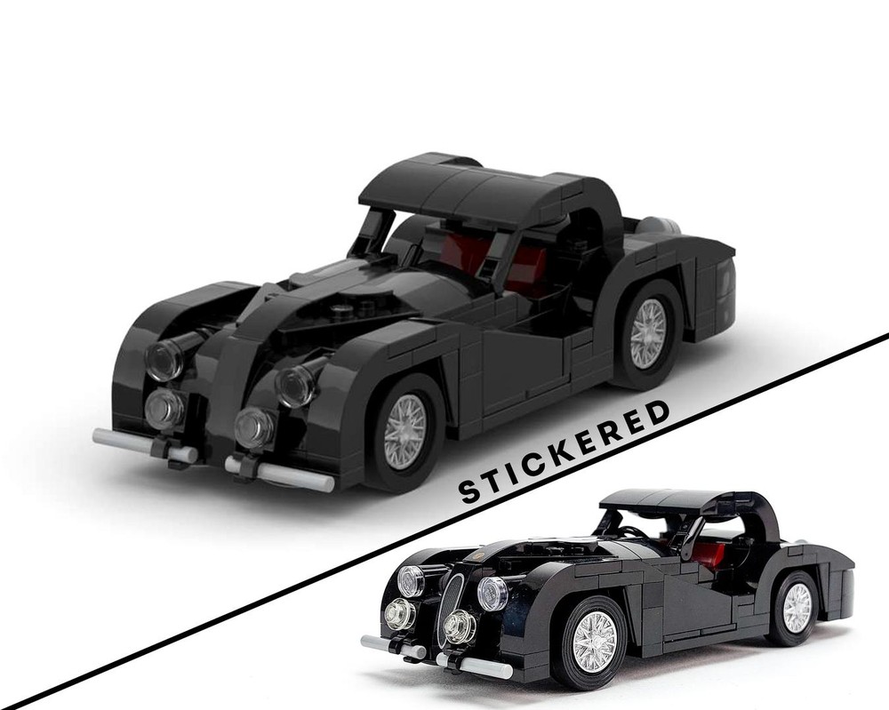 LEGO MOC Jaguar XK120 (2IN1 OTS & FHC) by SFH_Bricks | Rebrickable ...