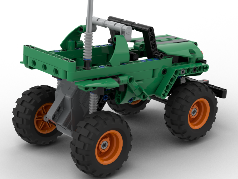 Lego Moc 42149 Jungle Explorer By Hoppepe Rebrickable Build With Lego