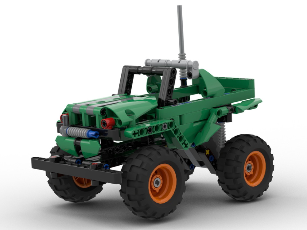 Lego Moc 42149 Jungle Explorer By Hoppepe Rebrickable Build With Lego