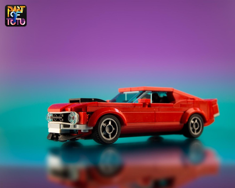 LEGO MOC 1970 FORD MUSTANG BOSS 429 FASTBACK by Part of Toto ...