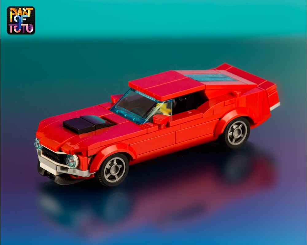 LEGO MOC 1970 FORD MUSTANG BOSS 429 FASTBACK by Part of Toto ...
