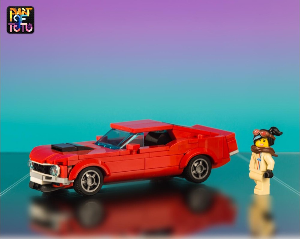 LEGO MOC 1970 FORD MUSTANG BOSS 429 FASTBACK by Part of Toto ...