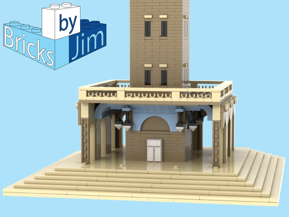 LEGO MOC University Bell Tower by BricksbyJim | Rebrickable - Build ...