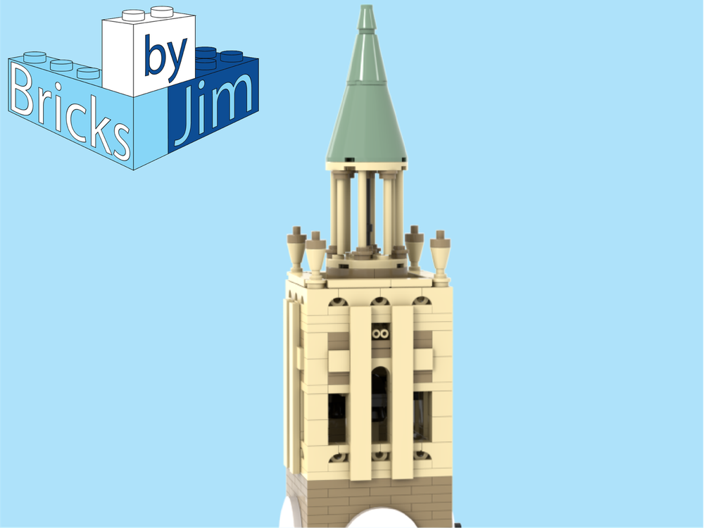 LEGO MOC University Bell Tower by BricksbyJim | Rebrickable - Build ...