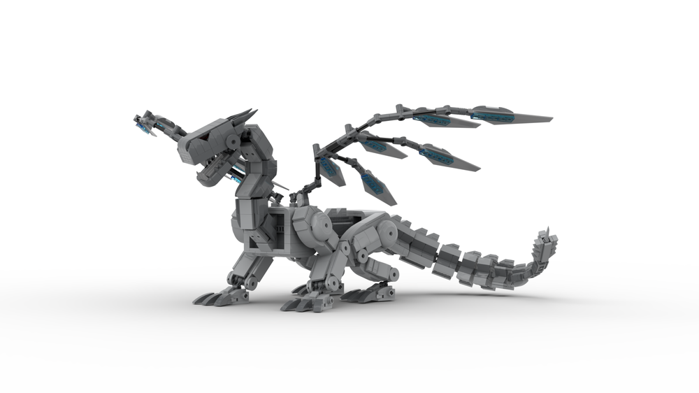 LEGO MOC Mecha Dragon by brickfolk | Rebrickable - Build with LEGO