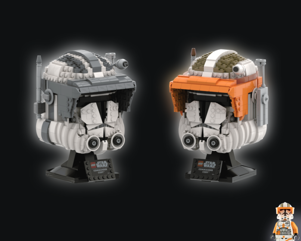 LEGO MOC Commander Cody - Phase 2 Helmet (75349 Mod) by freddiebricks ...