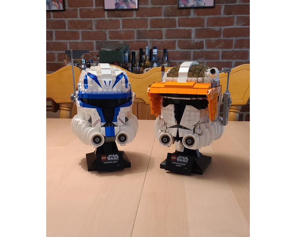 Lego Moc Commander Cody Phase 2 Helmet 75349 Mod By Freddiebricks