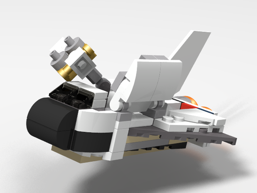 Lego Moc 31134 Moc Little Space Shuttle Ride By Dpm86 Rebrickable