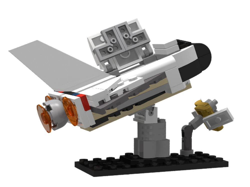 Lego Moc 31134 Moc Little Space Shuttle Ride By Dpm86 Rebrickable