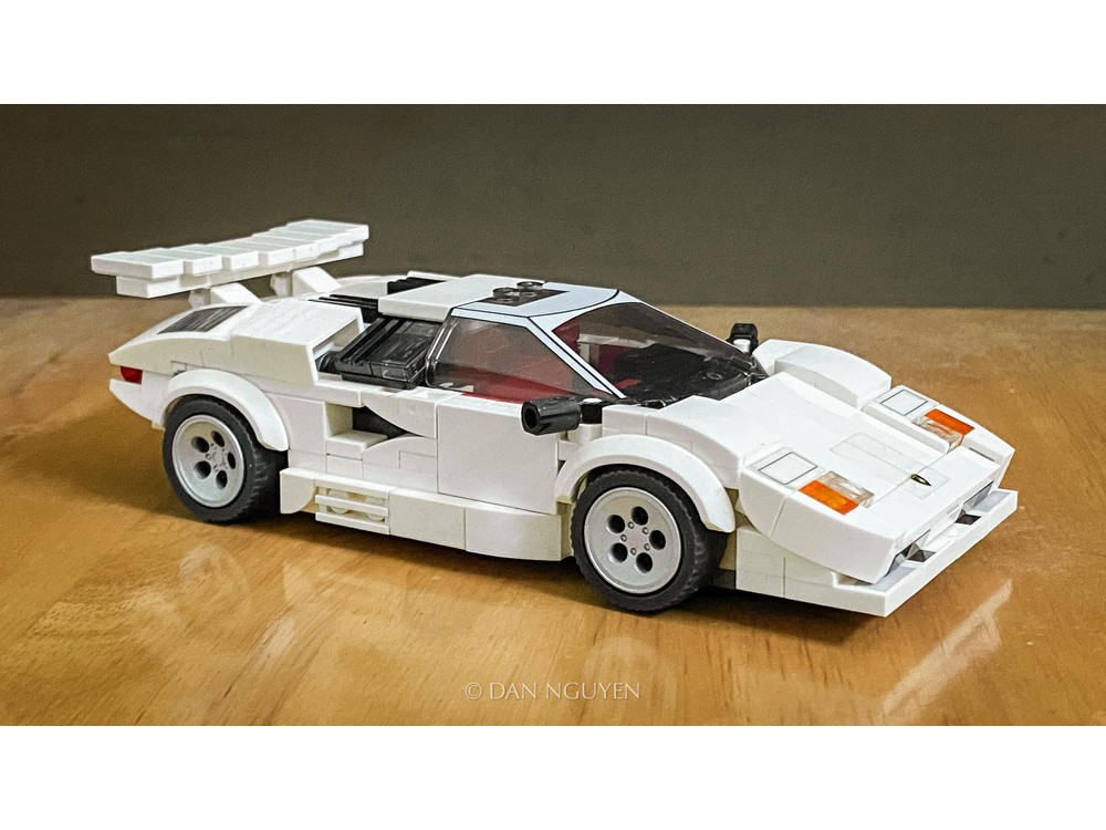 LEGO MOC Lamborghini Countach LP5000 Quattrovalvole (76908 MOD) by ...