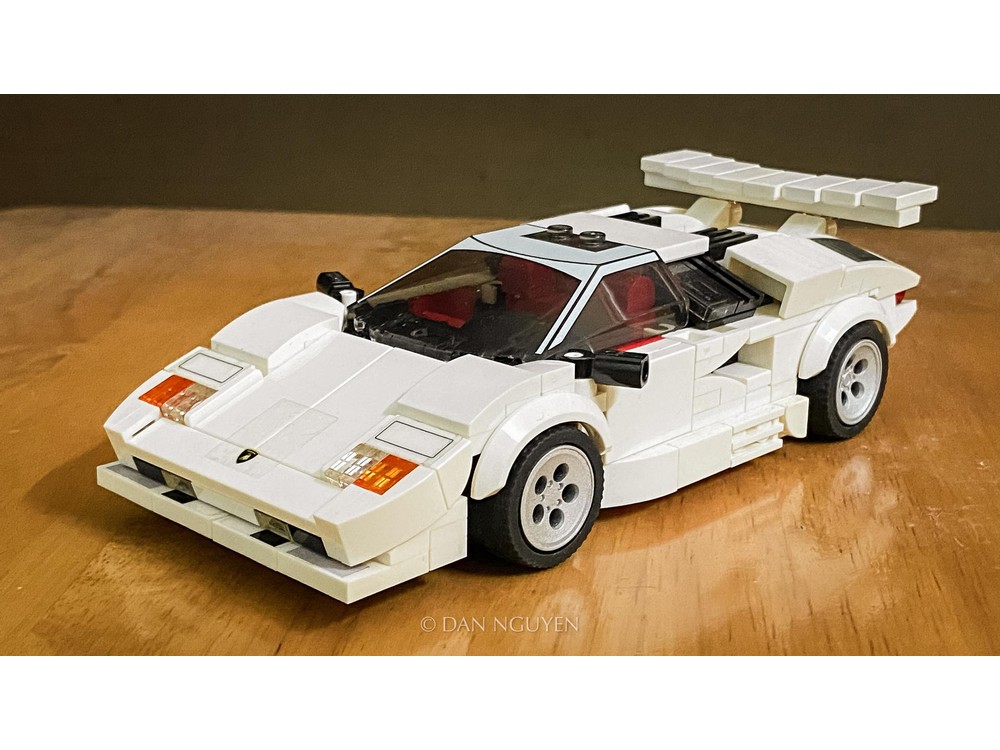 LEGO MOC Lamborghini Countach LP5000 Quattrovalvole (76908 MOD) by ...