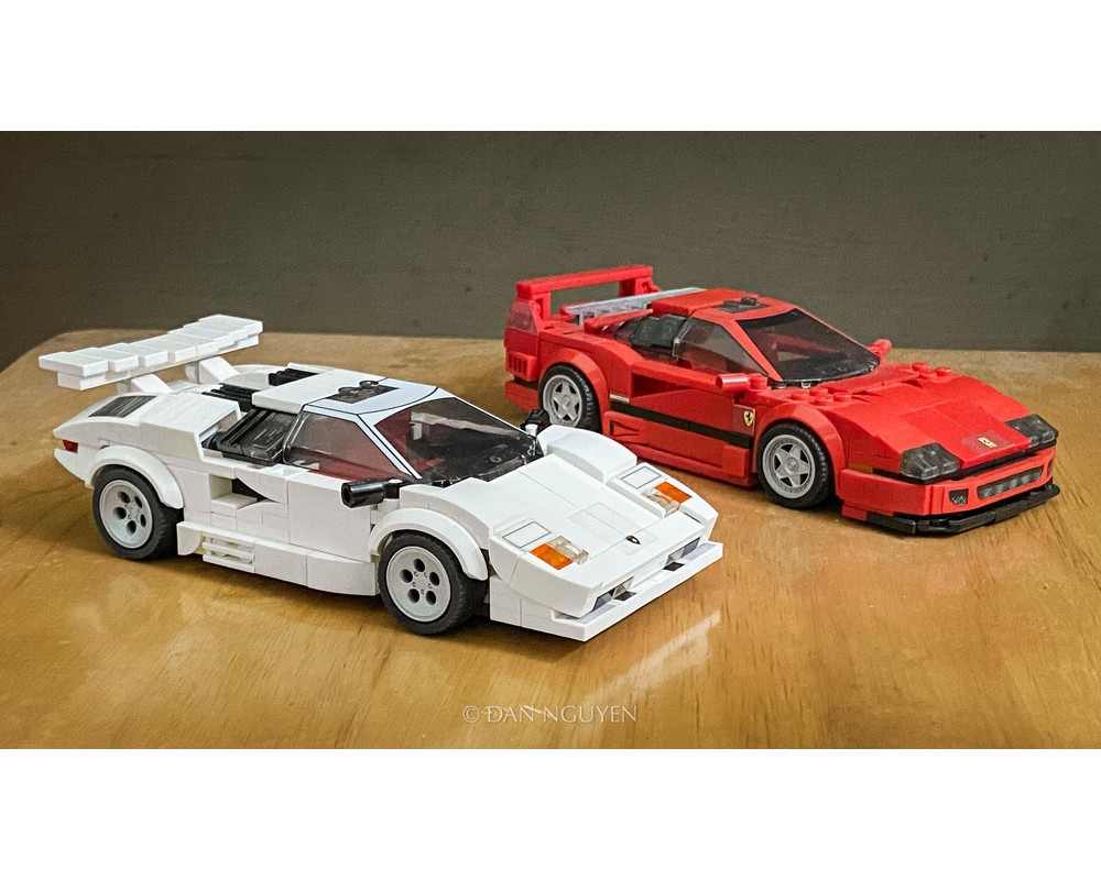 LEGO MOC Lamborghini Countach LP5000 Quattrovalvole (76908 MOD) by ...