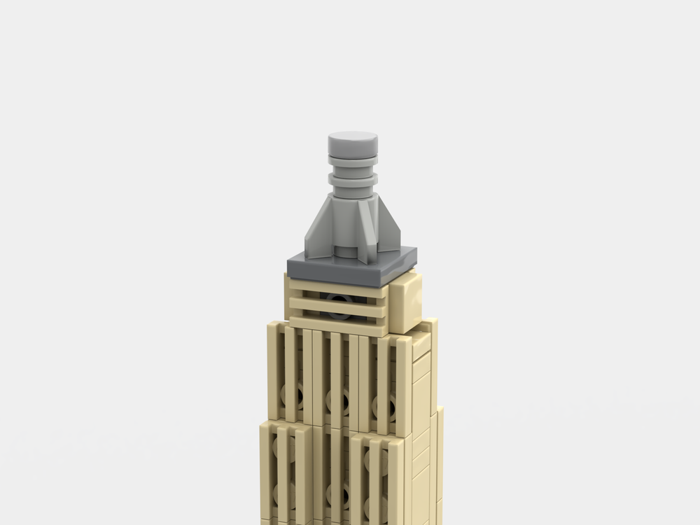 Lego Moc Empire State Building 1930 By Taters Rebrickable Build