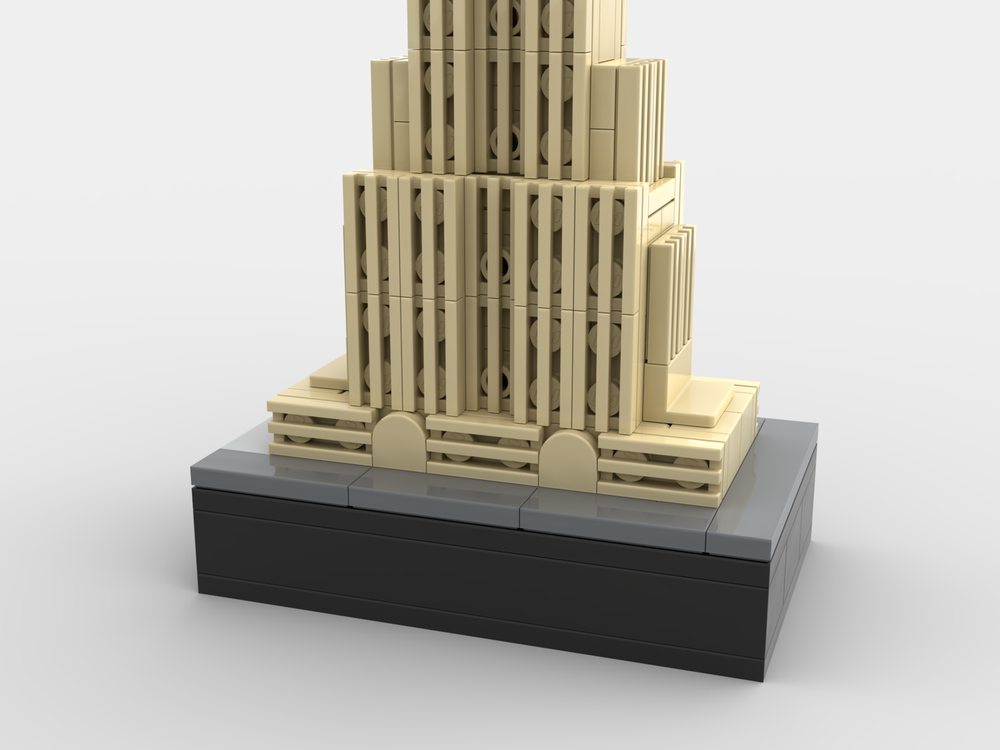 Lego Moc Empire State Building 1930 By Taters Rebrickable Build