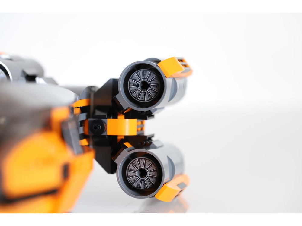 Lego Moc Spaceship Cerberus By Brampf Rebrickable Build With Lego