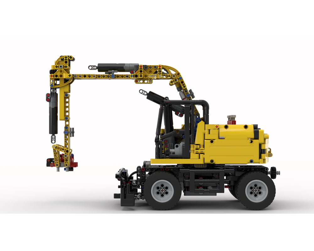 LEGO MOC Cat m 317 f excavator in 1:16 scale technic style by lones ...