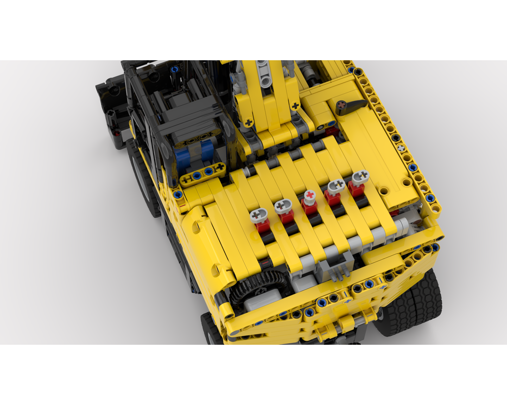 LEGO MOC Cat m 317 f excavator in 1:16 scale technic style by lones ...