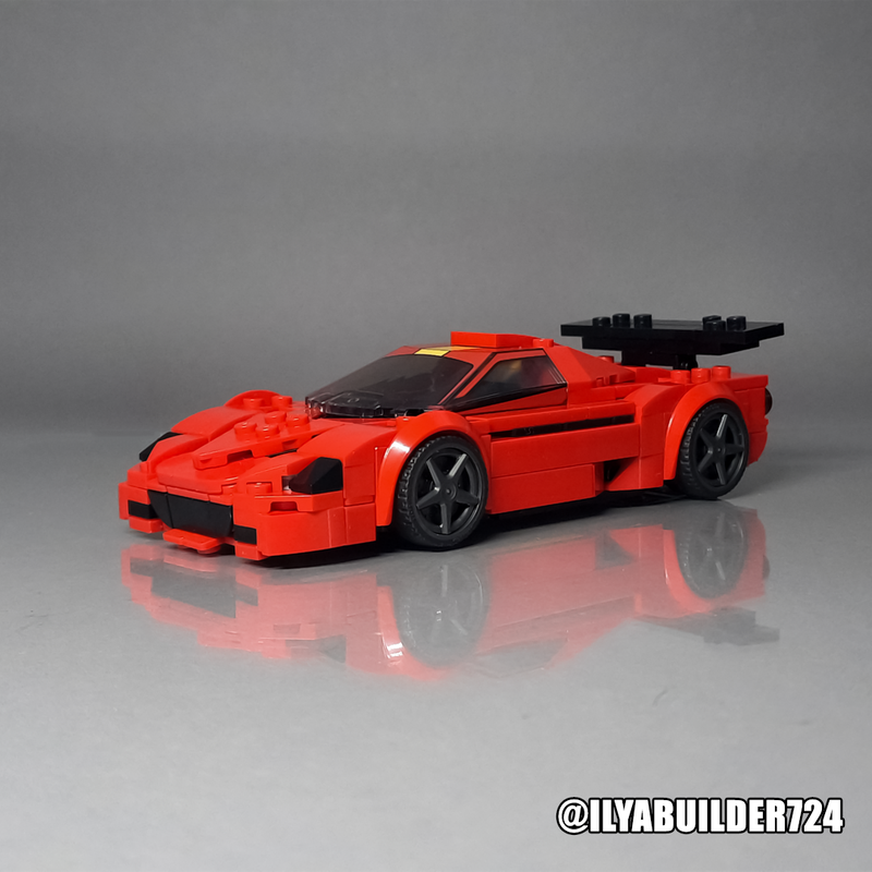 LEGO MOC 76914 Ferrari F50 GT by ilyabuilder724 | Rebrickable - Build ...