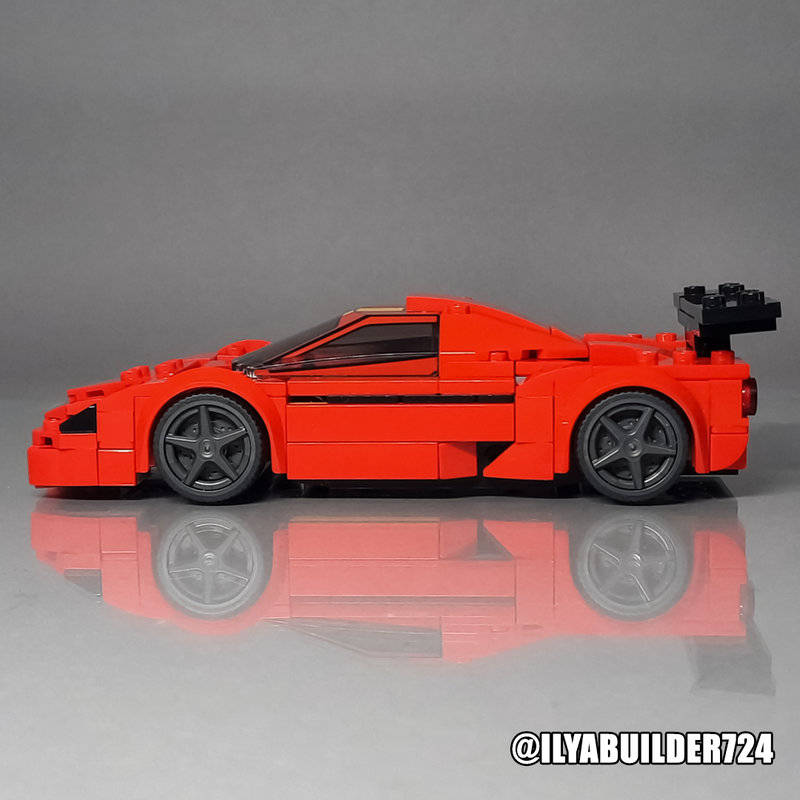 LEGO MOC 76914 Ferrari F50 GT by ilyabuilder724 | Rebrickable - Build ...