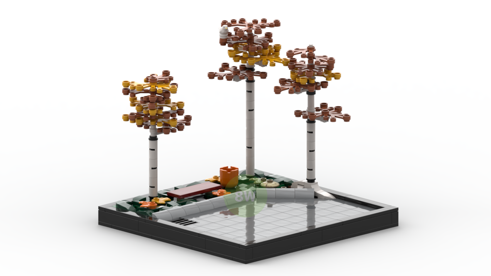 LEGO MOC Autumn road stop by 8wideisbetter | Rebrickable - Build with LEGO