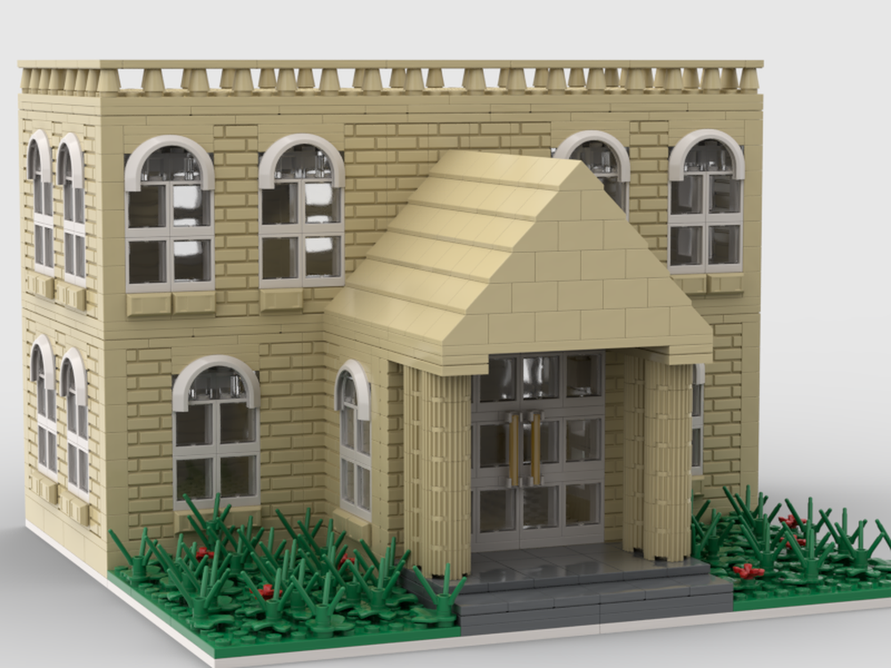LEGO MOC Town Hall by steineonkel | Rebrickable - Build with LEGO