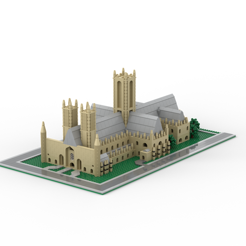 LEGO MOC Lincoln Cathedral Update by The Alvocado | Rebrickable - Build ...