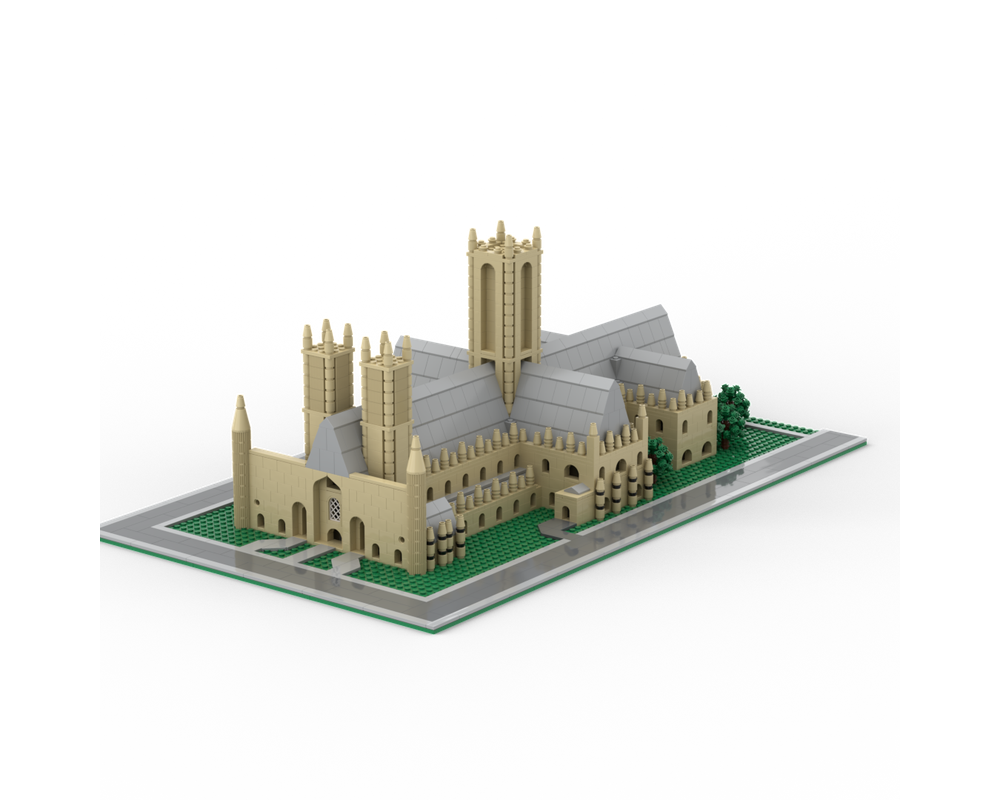 LEGO MOC Lincoln Cathedral Update by The Alvocado | Rebrickable - Build ...