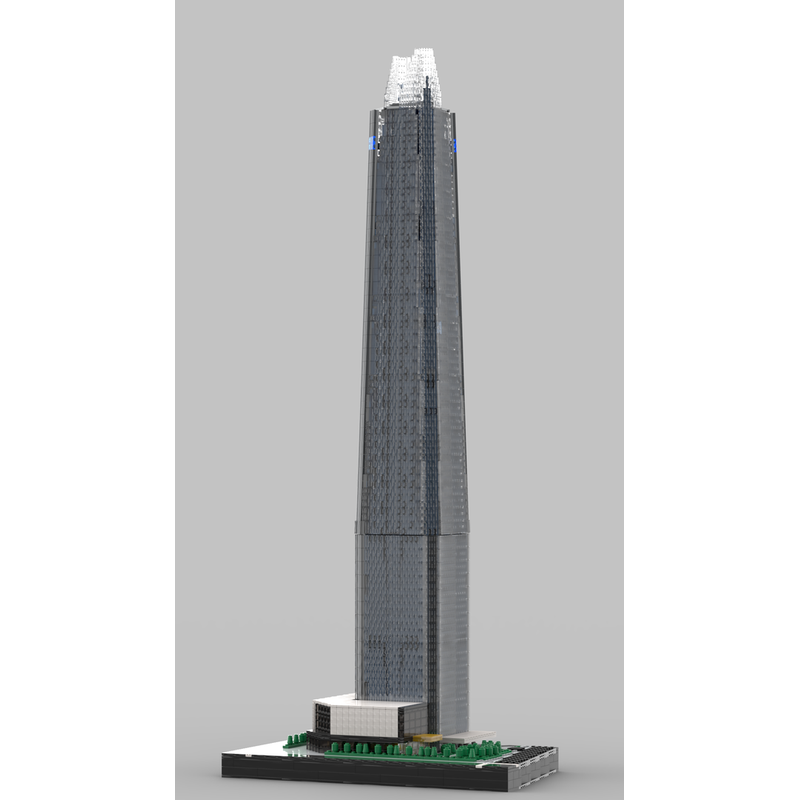 LEGO MOC Lotte World Tower Ver 2 at 1/650th Scale by FunnyTacoBunny ...