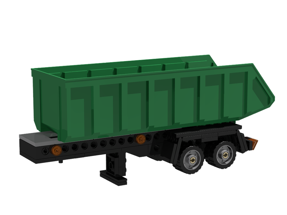 LEGO MOC Tipper Trailer by togart | Rebrickable - Build with LEGO