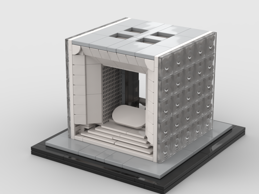 Lego Moc Grande Arche Paris By Tobetop Rebrickable Build With Lego