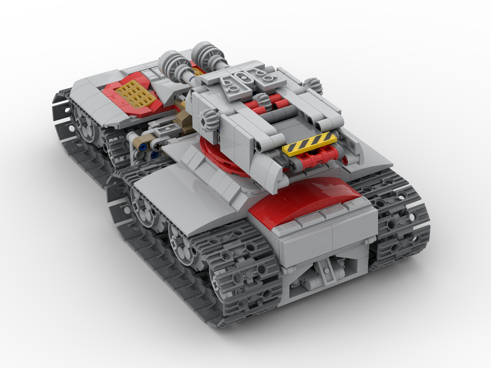 Lego Moc Terran Siege Tank By Magureanpaul Rebrickable Build With Lego