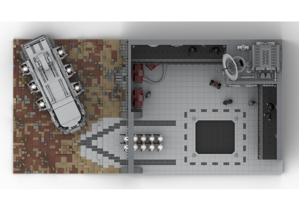 Lego Moc Sw Imperial Bunker Base By Sarinoo90 Rebrickable Build