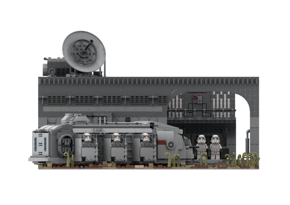 Lego Moc Sw Imperial Bunker Base By Sarinoo90 Rebrickable Build