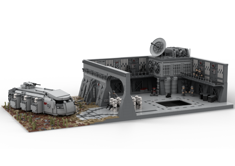 Lego Moc Sw Imperial Bunker Base By Sarinoo90 Rebrickable Build