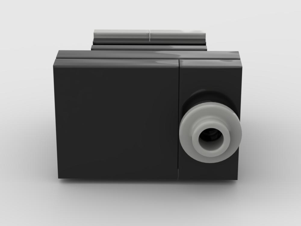 LEGO MOC Vintage TV by ORBcreations | Rebrickable - Build with LEGO