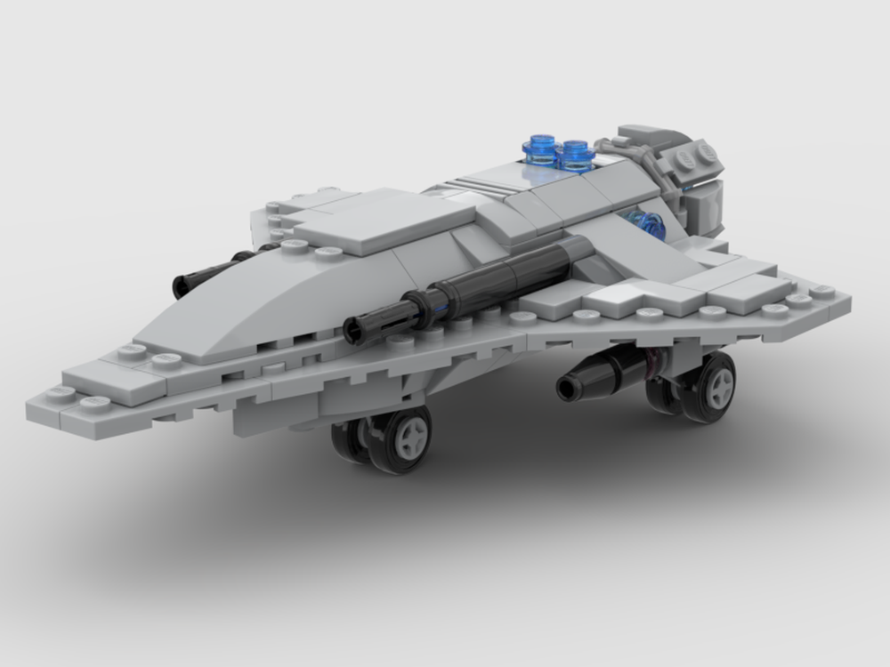 LEGO MOC Autonomous Jet Fighter by clippy923 | Rebrickable - Build with ...