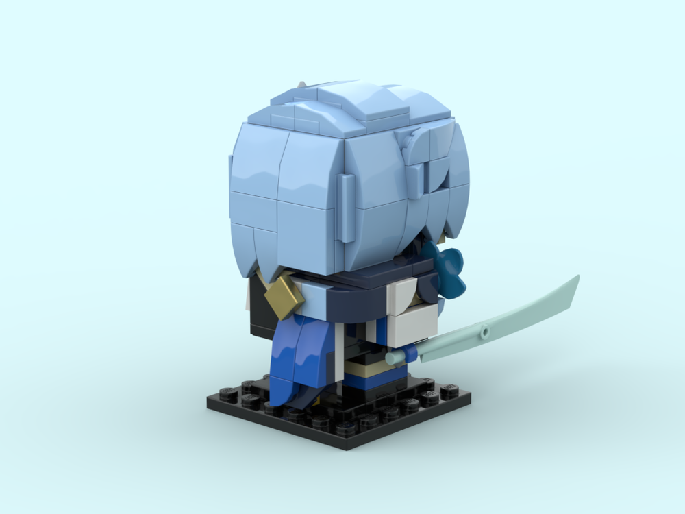 LEGO MOC Eula Lawrence, the Spindrift Knight by venzael | Rebrickable ...