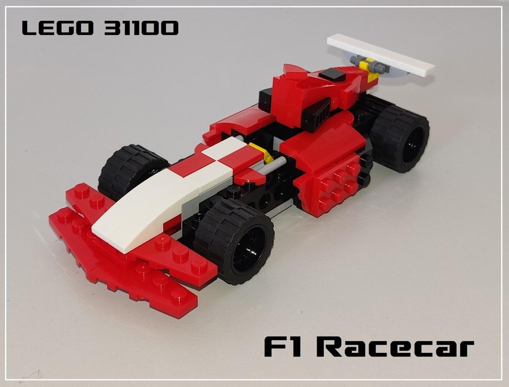 LEGO MOC 31100 F1 Racecar by Kirvet | Rebrickable - Build with LEGO