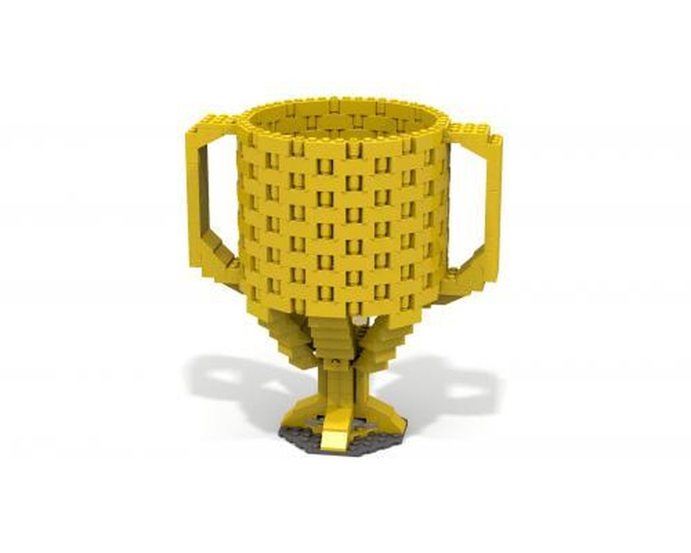 LEGO MOC-1433 1x3 Cylindrical Trophy (Sculptures 2014) | Rebrickable ...