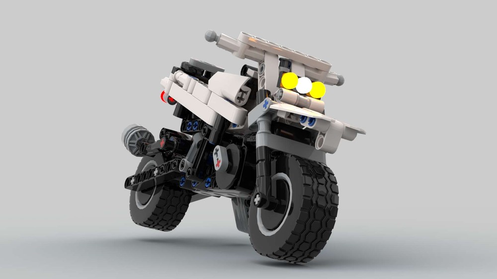 LEGO MOC Lego Motorcycle by Pasha_832 | Rebrickable - Build with LEGO