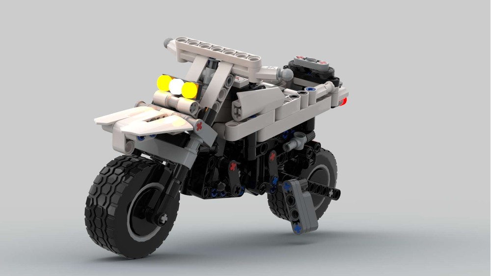 LEGO MOC Lego Motorcycle by Pasha_832 | Rebrickable - Build with LEGO