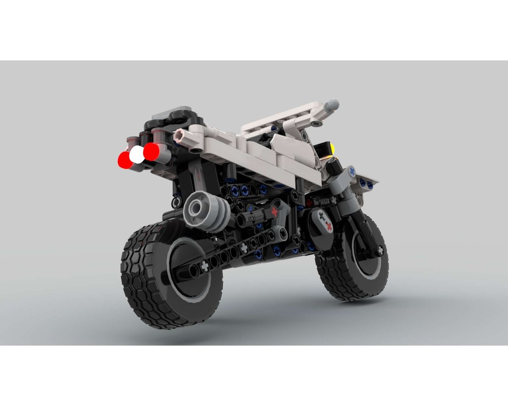 LEGO MOC Lego Motorcycle by Pasha_832 | Rebrickable - Build with LEGO