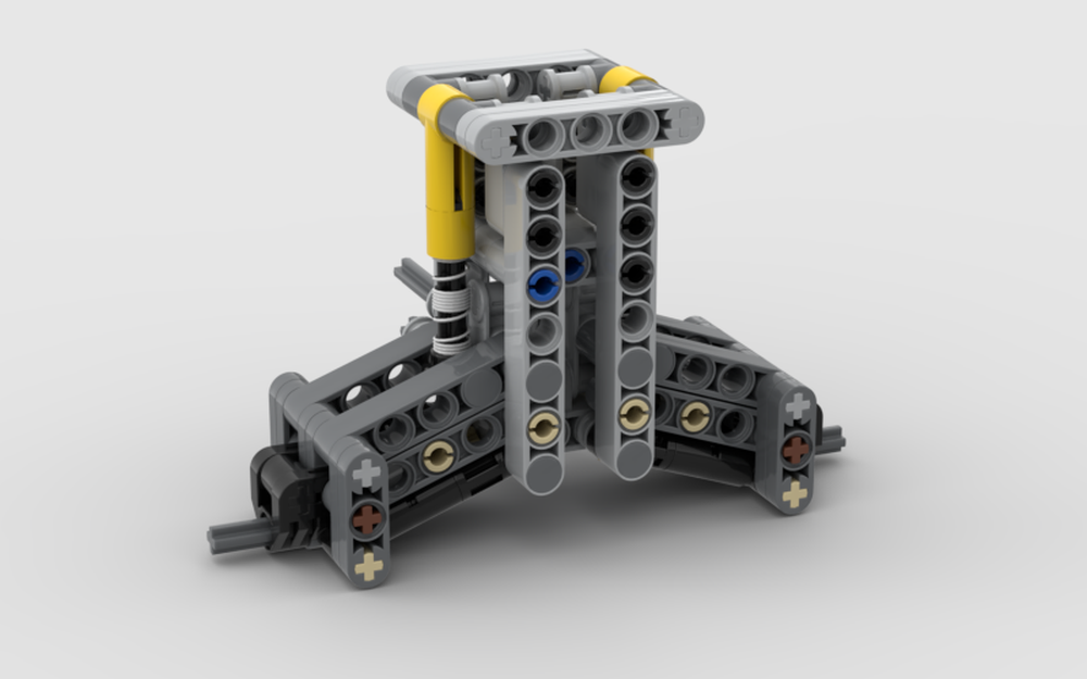 LEGO MOC rear independent suspension with drive by brickman681 ...