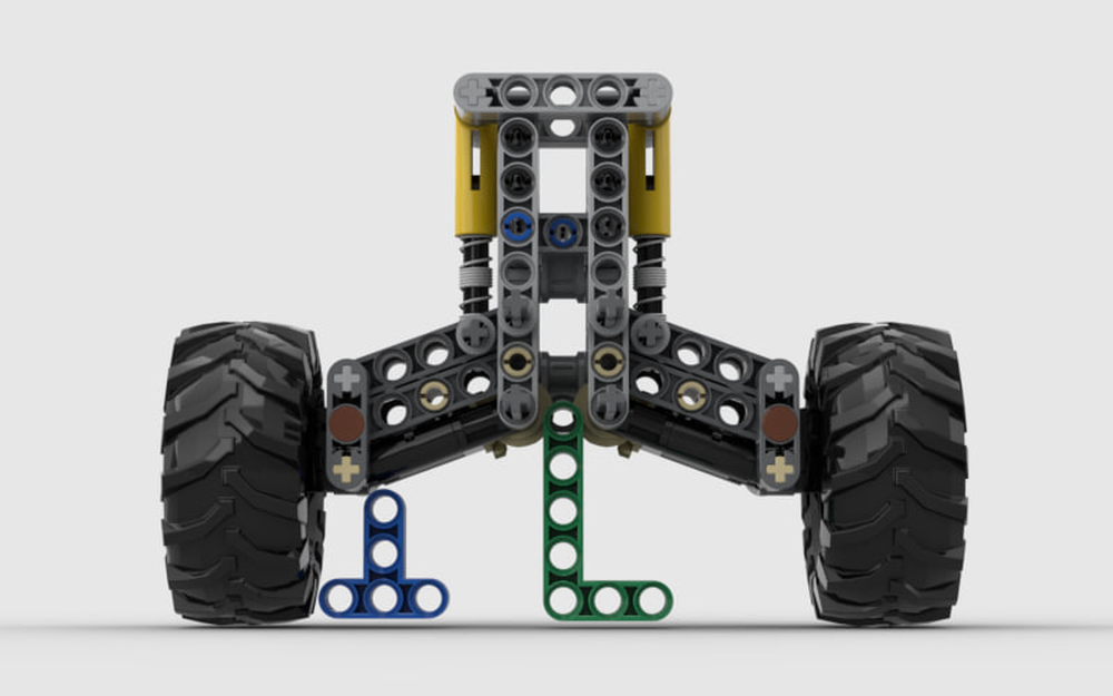LEGO MOC rear independent suspension with drive by brickman681 ...